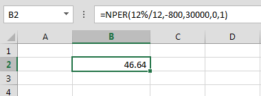 Función NPER en Excel « Funciones de Excel